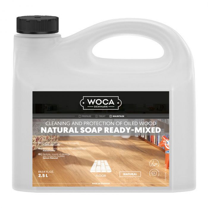 Woca Natural Soap Ready-Mixed 2,5L – Wooddesign Shop